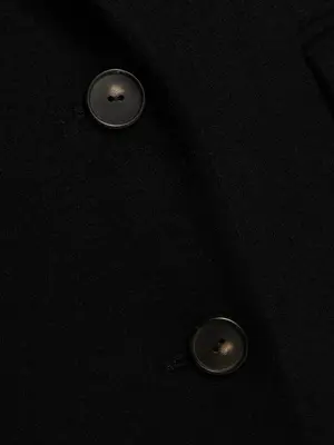Vince Classic Wool-blend Single-breasted Coat