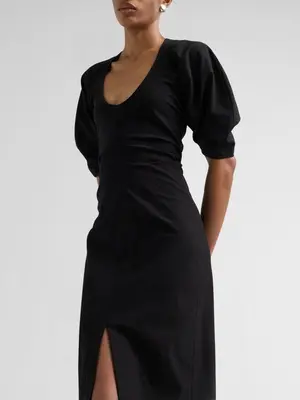 Proenza Schouler Clarissa Stretch Cotton Midi-dress