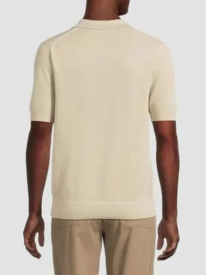 Vince Piqué Cotton-blend Polo Shirt