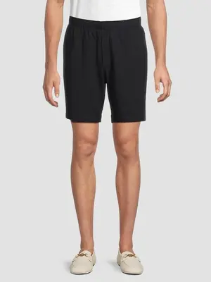 Vince Striped Seersucker Knit Shorts