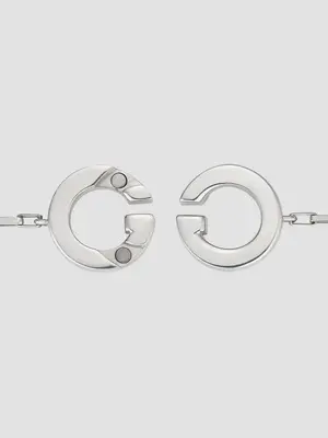Gucci Interlocking Sterling Bracelet - Silver