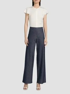 Vince Colette Chambray Bias Pants