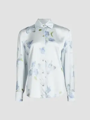 Vince Petal Blur Relaxed Shirt