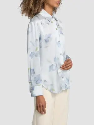 Vince Petal Blur Relaxed Shirt