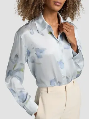 Vince Petal Blur Relaxed Shirt