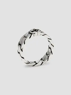 Gucci Interlocking-g Sterling Fixed Chain Ring