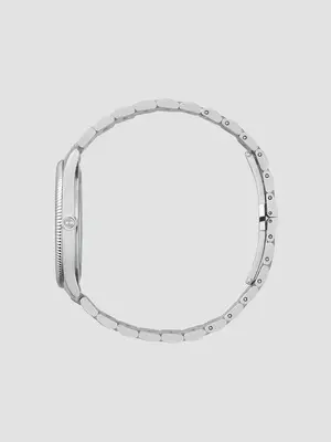 Gucci G-timeless Stainless Steel Bracelet Watch/38mm