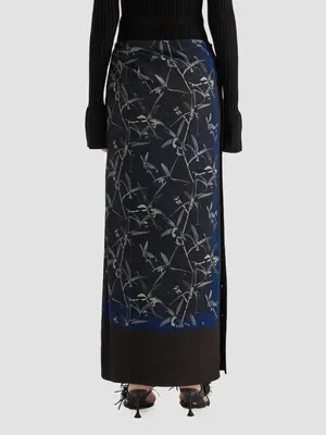 Proenza Schouler Anais Printed Maxi Skirt