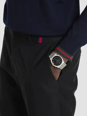 Gucci 25h Lg40 Bracelet Watch - Black