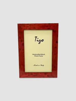 TIZO Burlwood Frame Red