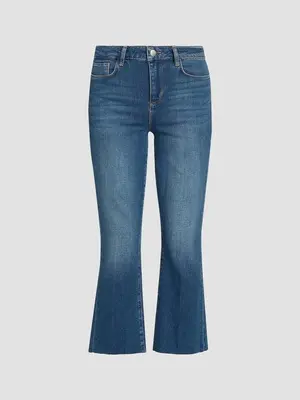 L'Agence Kendra Crop Flare Jeans