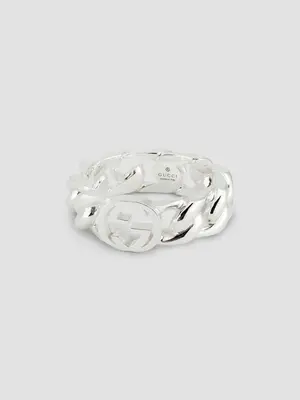 Gucci 7mm Interlocking Ring