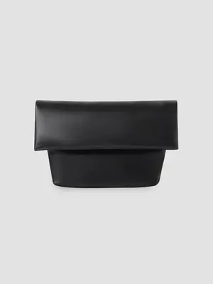 A.L.C. Finn Leather Clutch - Black