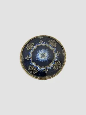 TIZO Jeweled Round Coaster - Blue