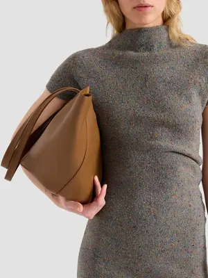 Proenza Schouler Hex Leather Tote Bag - Walnut