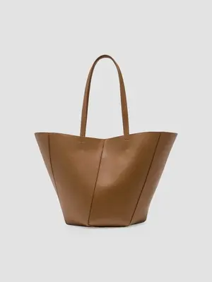 Proenza Schouler Hex Leather Tote Bag - Walnut