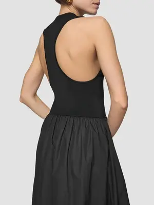 Rebecca Minkoff Belle Combo Tank Midi-dress