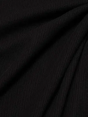 Vince Macro Rib-knit Johnny Collar Shirt
