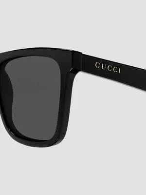 Gucci Simple Fit 57mm Square Sunglasses