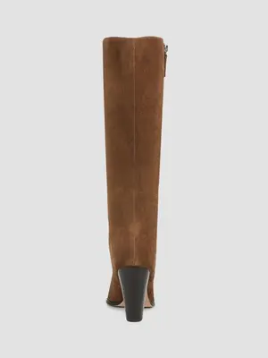Veronica Beard Levanne 90mm Suede Cowboy Boots