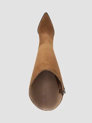 Veronica Beard Levanne 90mm Suede Cowboy Boots