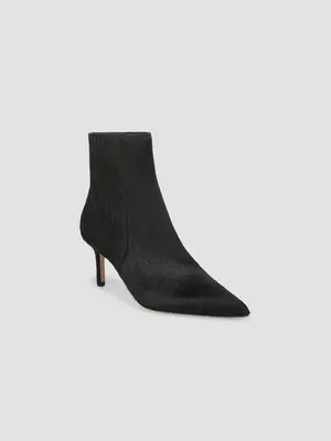 Veronica Beard Lisa 70mm Calf Hair Short Boots