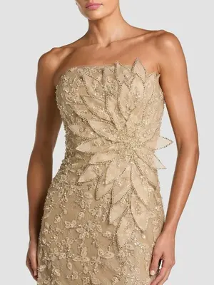 Mac Duggal Evening Strapless Mermaid Gown