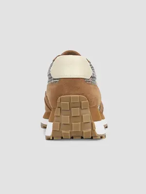 Veronica Beard Valentina Printed Suede Sneakers