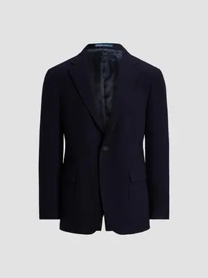 Polo Ralph Lauren Cashmere Single-breasted Blazer - Navy
