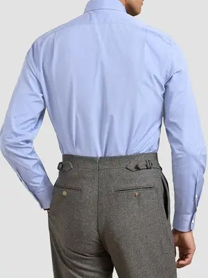 Ralph Lauren Purple Label End-on-end Cotton Shirt