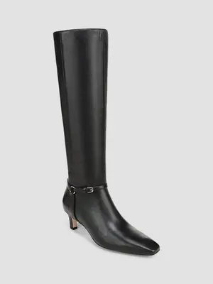 FAVORITE DAUGHTER Lila 70mm Leather Knee-high Boots