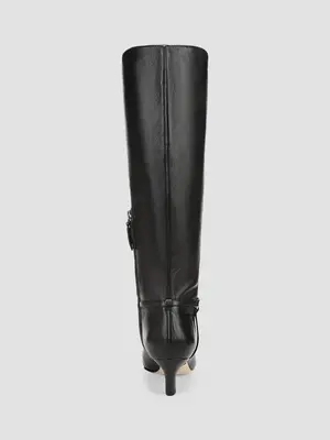 FAVORITE DAUGHTER Lila 70mm Leather Knee-high Boots