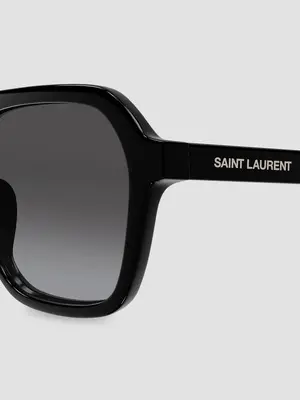 Saint Laurent 55mm Aviator Sunglasses