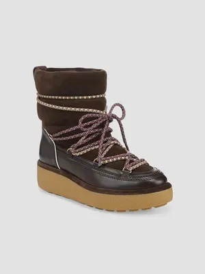 Veronica Beard Kirsta Suede Snow Boots