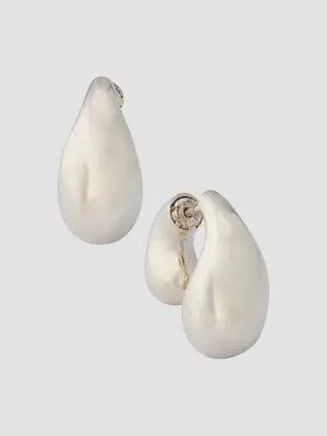 Bottega Veneta Sterling Double-sided Drop Earrings