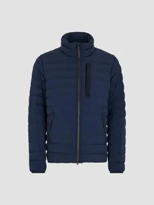 Moose Knuckles Active Flex Laki Down Jacket - Navy
