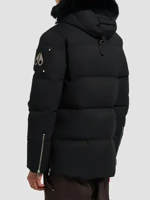 Moose Knuckles Originals 3q Shearling-hood Jacket