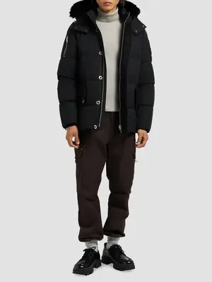 Moose Knuckles Originals 3q Shearling-hood Jacket