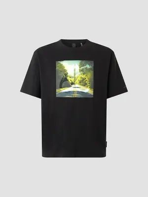 Moose Knuckles Pine Avenue Crewneck T-shirt