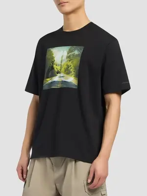 Moose Knuckles Pine Avenue Crewneck T-shirt
