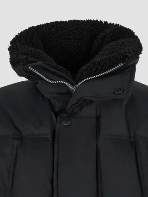 Moose Knuckles Puffers Everest Oversized-fit Puffer Jacket - Black