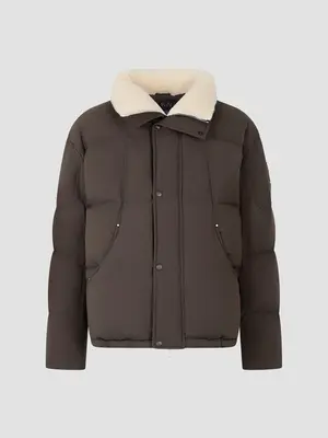 Moose Knuckles Puffers Everest Oversized-fit Puffer Jacket - Espresso