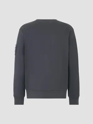 Moose Knuckles Icon Sportswear Hartsfield Cotton Sweatshirt - Cement