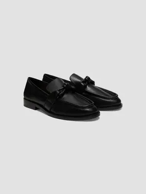 Bottega Veneta Astaire Leather Loafers - Fondant