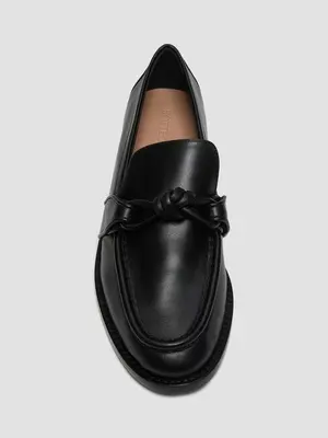 Bottega Veneta Astaire Leather Loafers - Fondant
