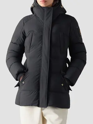 Moose Knuckles Gilded 3q Down Jacket - Black
