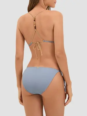 VIX PAULA HERMANNY Firenze Lesley Bead-accent Bikini Top