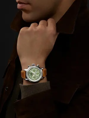 Chopard Classic Racing Stainless Steel & Leather Watch