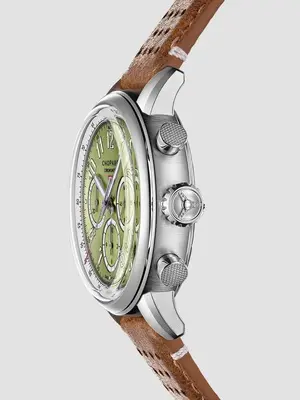 Chopard Classic Racing Stainless Steel & Leather Watch