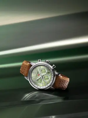 Chopard Classic Racing Stainless Steel & Leather Watch